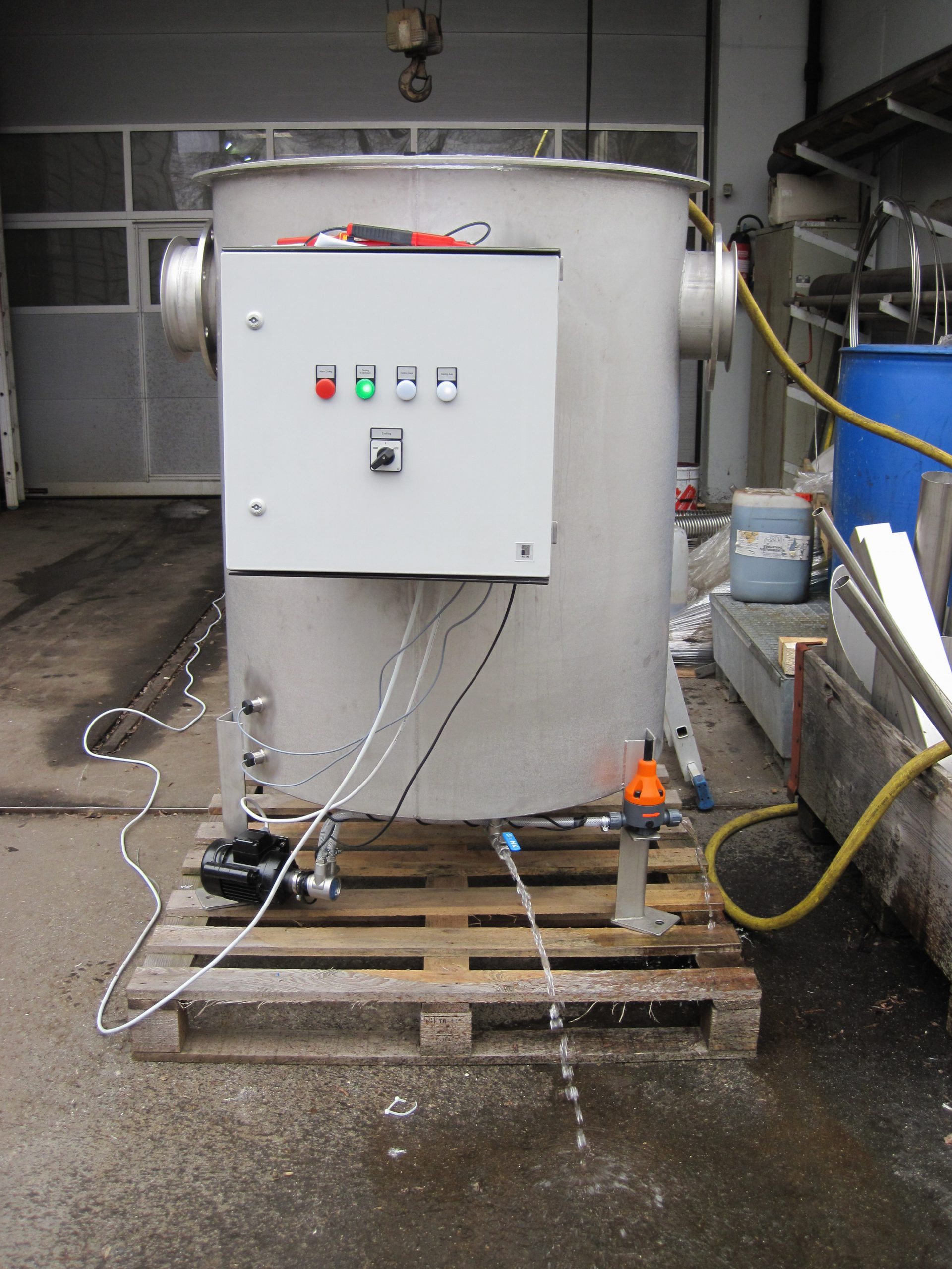 Condensate pot COP – ennox biogas technology