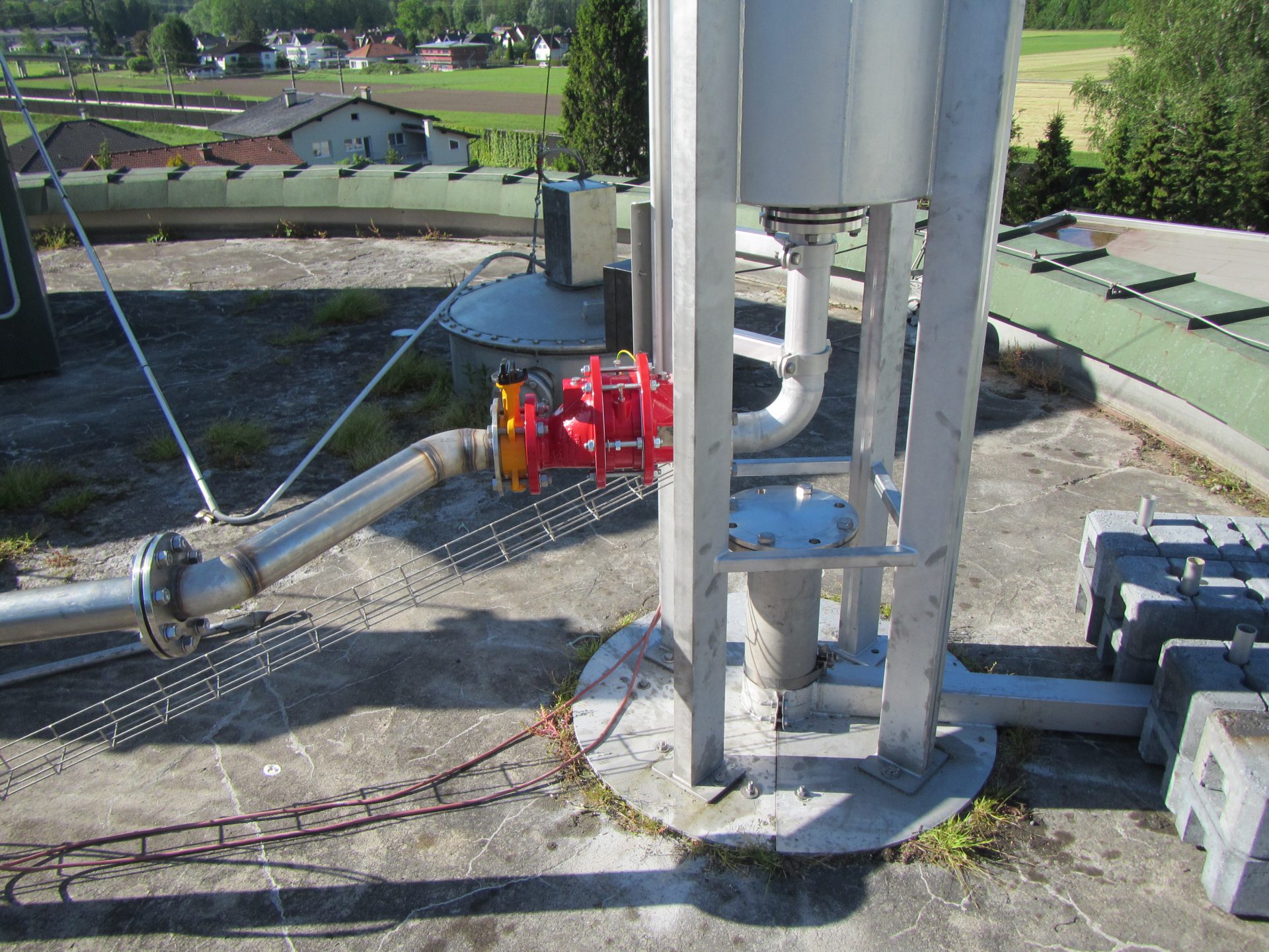 Automatic gas flare NOXmatic / NOXmatic NANO – ennox biogas technology